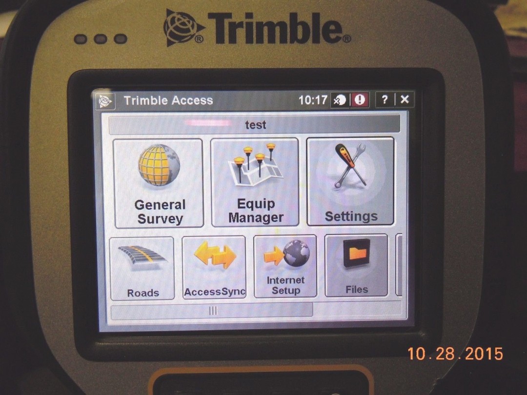 Trimble TSC3 Data Collector w/ Access 2017.24 w/ 2.4gh Radio GPS GNSS ...