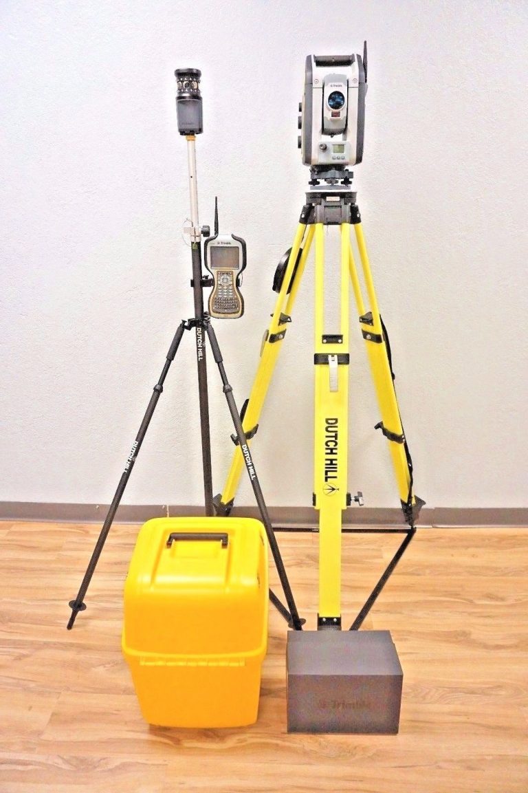 Trimble S7 DR Plus Vision Fine Lock Robotic Total Station 3″ Sec with ...