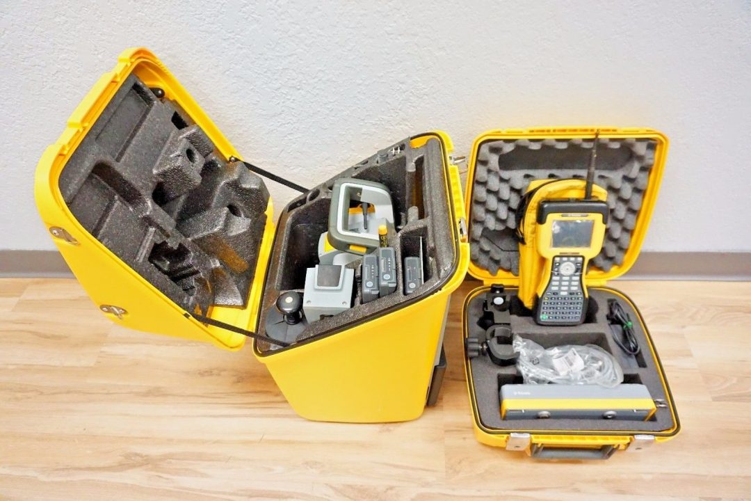 Trimble SPS610 DR 5″ Robotic Total Station TSC2 SCS900 Software SPS S6 ...