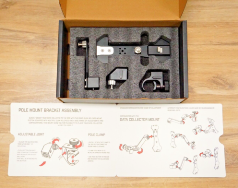 GCP Data Collector Pole Mount Kit for Trimble TSC7 Spectra Ranger 7 ...